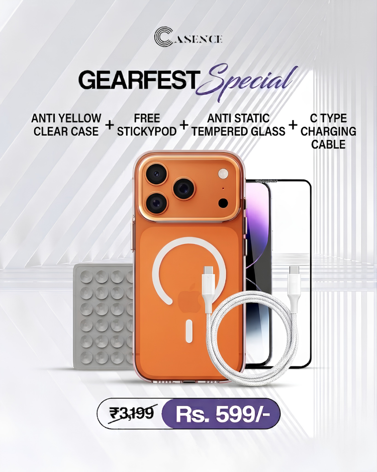 Anti Yellow Magsafe Clear Case - VIVO 70FE – casence