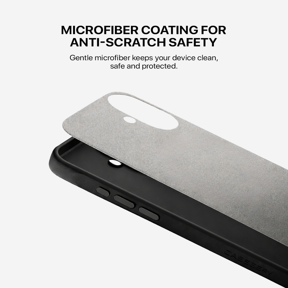 Signature Leather Magsafe Case - Iphone 15 Pro (Royal Black) – casence