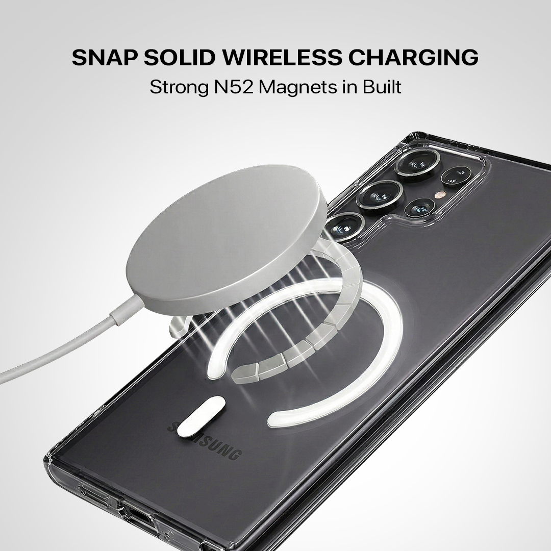 Anti Yellow Magsafe Clear Case Samsung - Galaxy S25 Ultra – casence