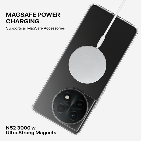 Anti Yellow Magsafe Clear Case - One Plus 11R – casence