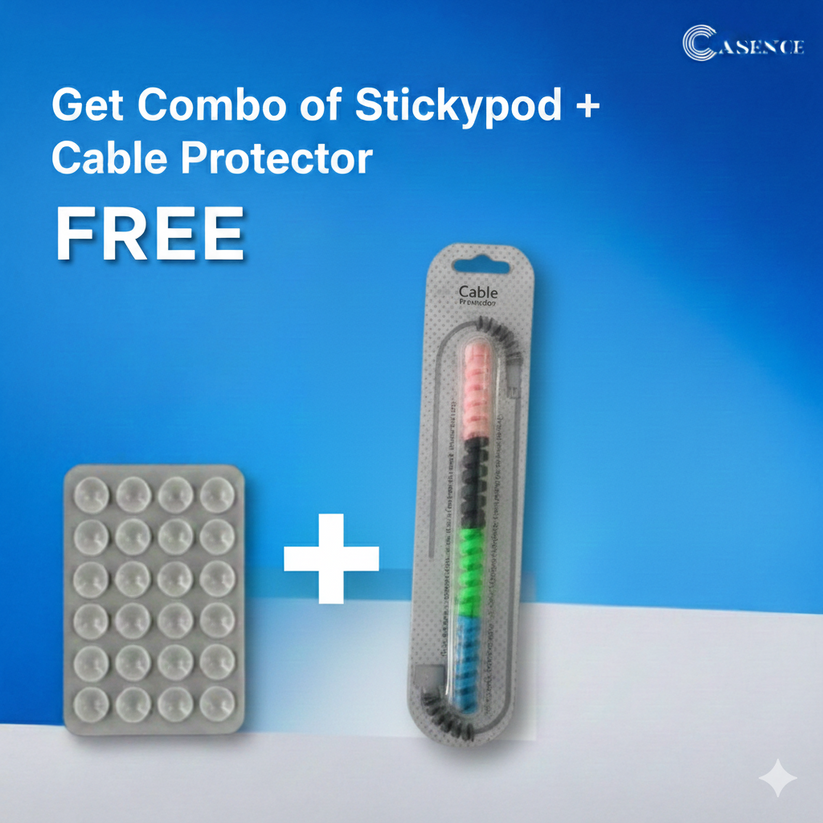 Combo Cable Protector Set + Stickypod – casence